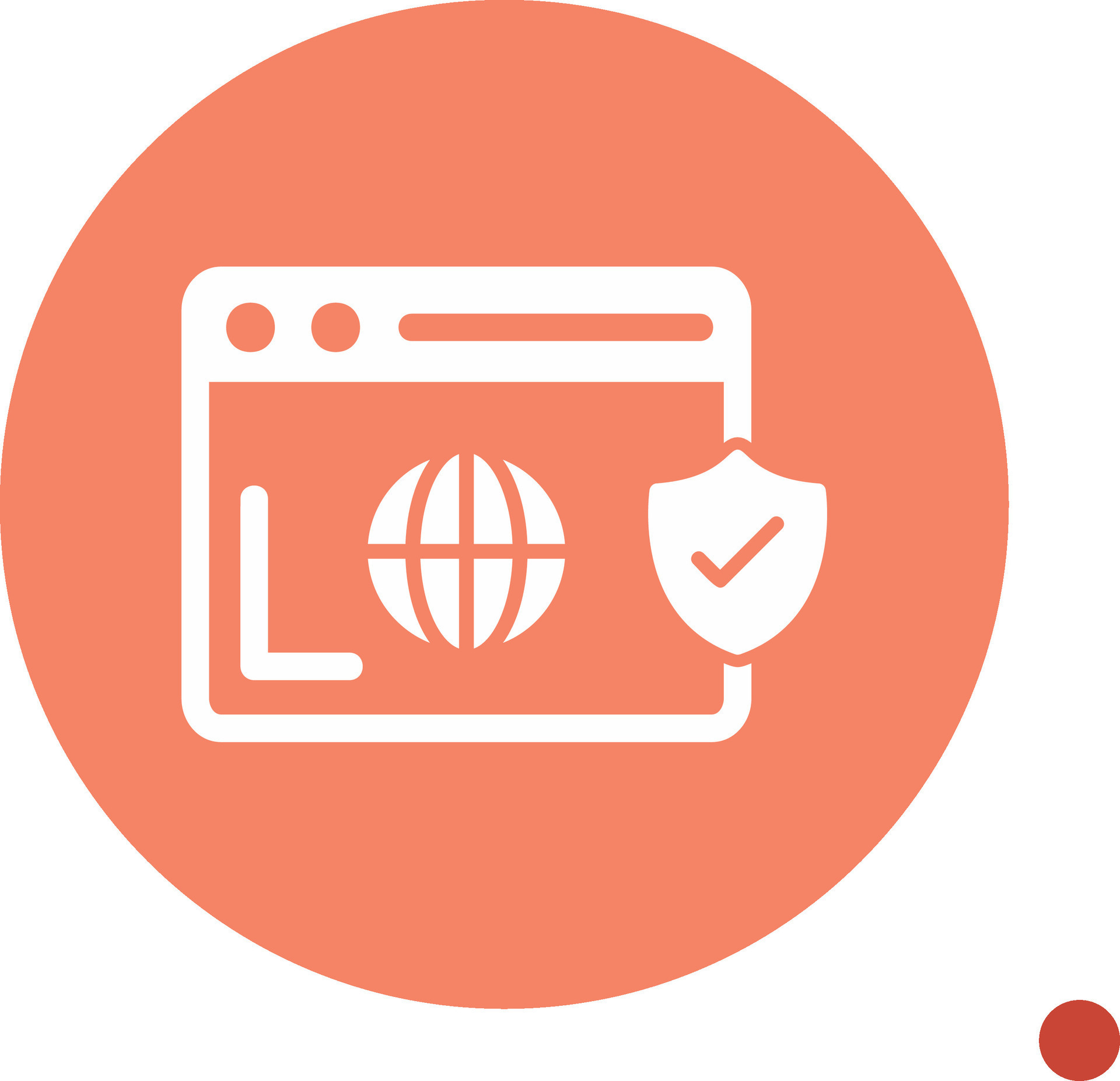 Secure Browser Vector Icon 38708182 Vector Art at Vecteezy