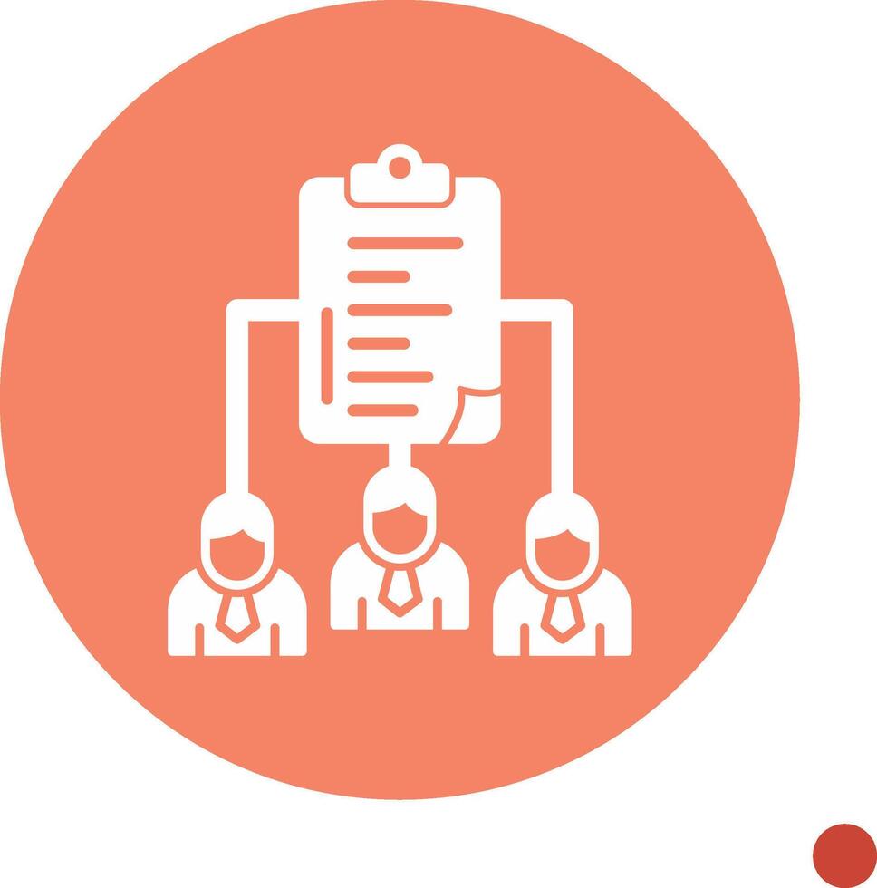 Work distribution Vector Icon 38708906 Vector Art at Vecteezy