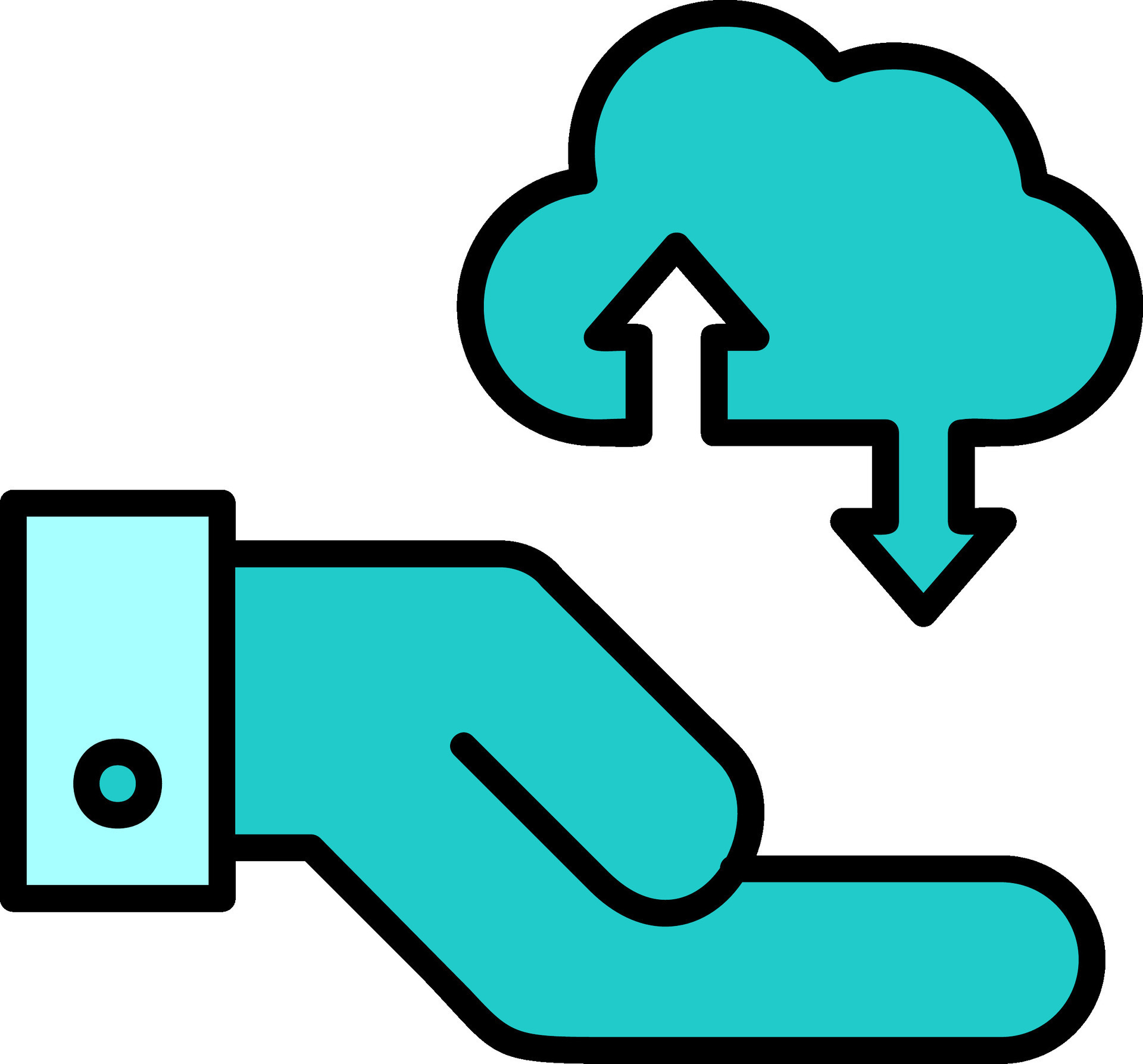 Cloud Data Transfer Vector Icon 38710792 Vector Art at Vecteezy Cloud Data Transfer Vector Icon 38710792 Vector Art at Vecteezy