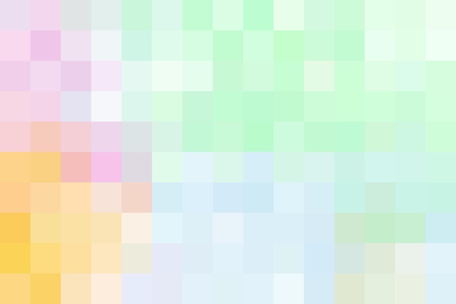 Soft pastel pixel background, gradient abstract tile background. Rectangular colourful check ...