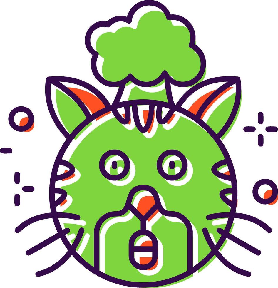 Exploding Filled Icon 38718299 Vector Art at Vecteezy