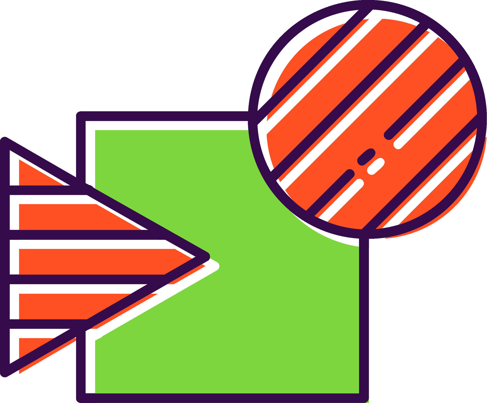 Intersect Filled Icon 38721210 Vector Art at Vecteezy