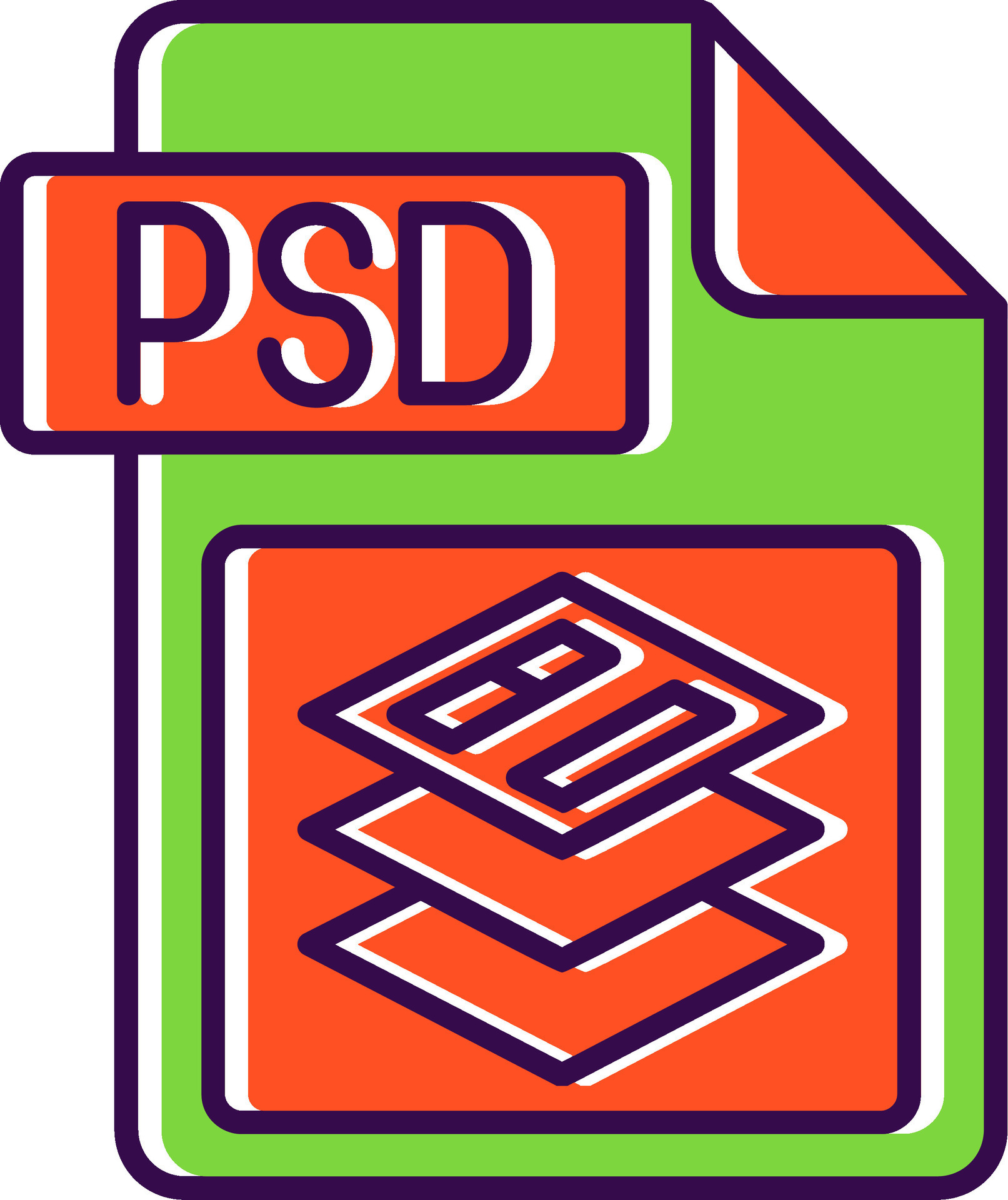 Psd file format Filled Icon 38721546 Vector Art at Vecteezy