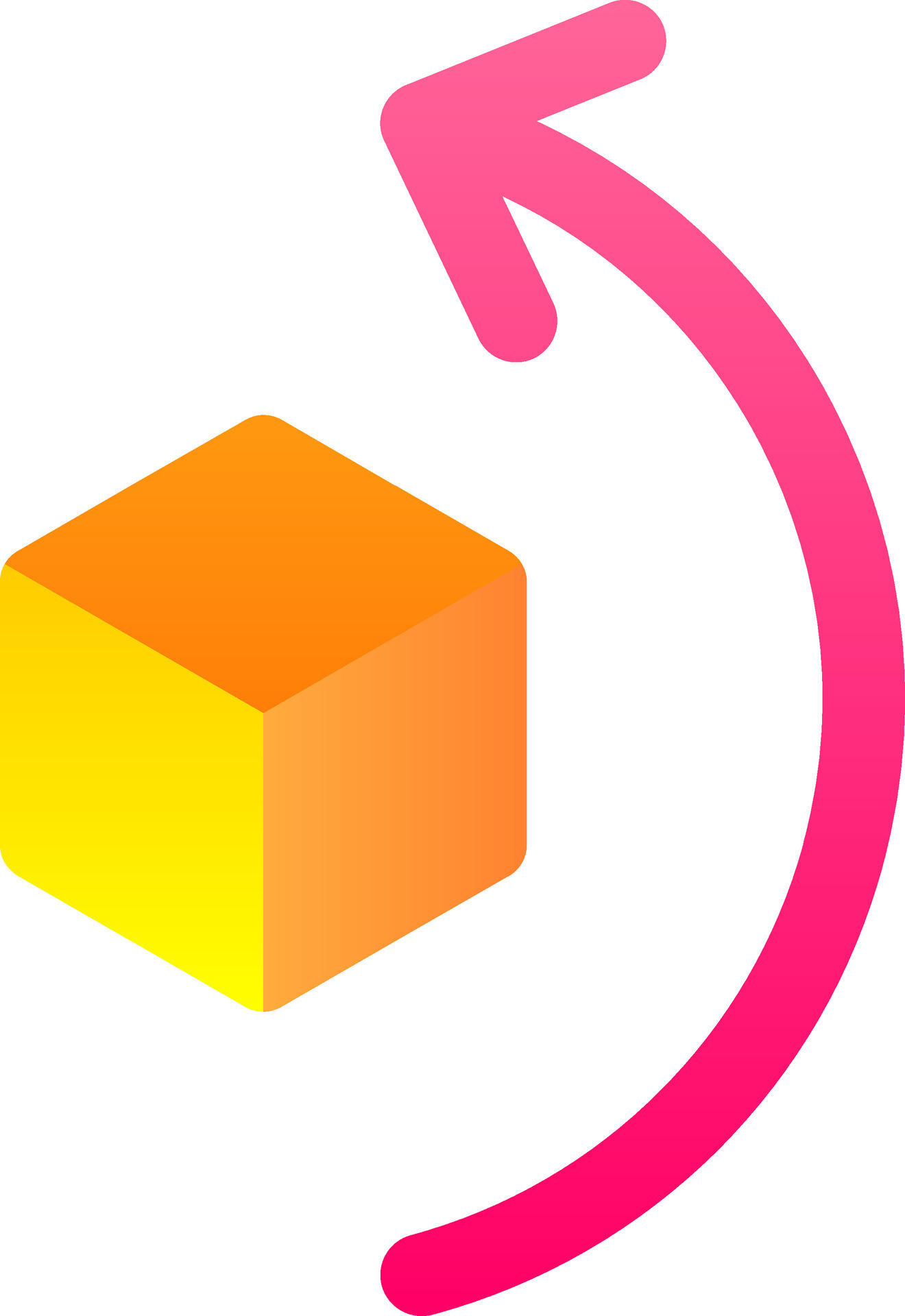 Rotate left Flat Gradient Icon 38724275 Vector Art at Vecteezy Rotate left Flat Gradient Icon 38724275 Vector Art at Vecteezy