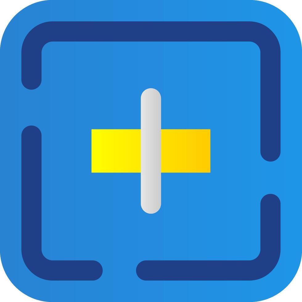 Align objects Flat Gradient Icon 38724868 Vector Art at Vecteezy