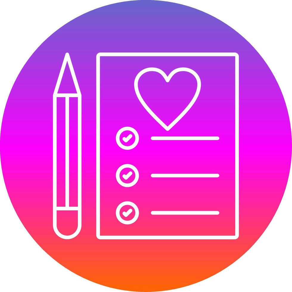 Procedure Line Gradient Circle Icon 38729695 Vector Art at Vecteezy