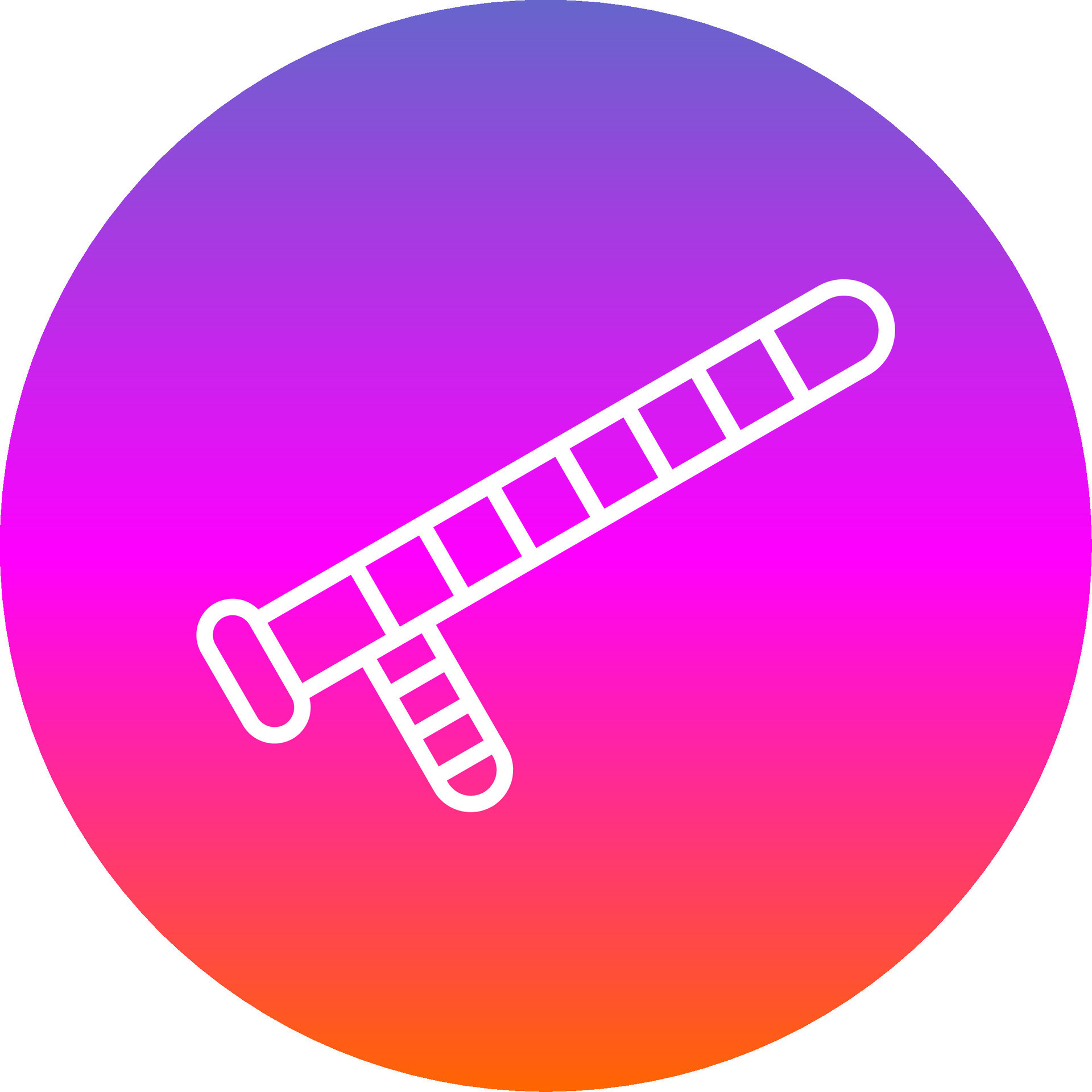 Baton Line Gradient Circle Icon 38731714 Vector Art at Vecteezy Baton Line Gradient Circle Icon 38731714 Vector Art at Vecteezy