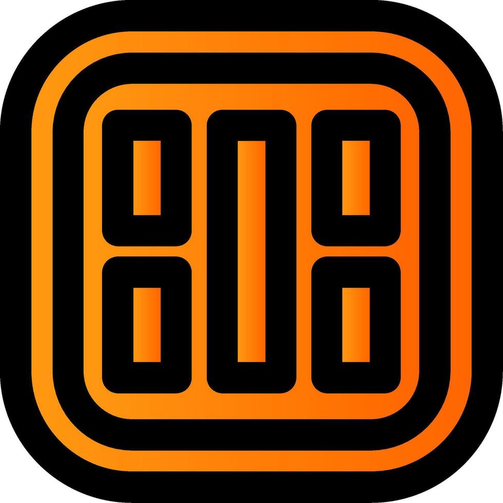 Layout Filled Gradient Icon 38732840 Vector Art at Vecteezy