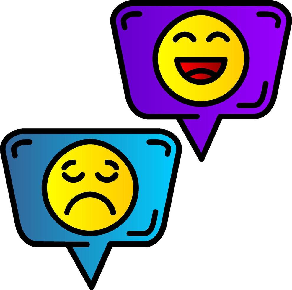 Emojis Filled Gradient Icon 38736531 Vector Art at Vecteezy