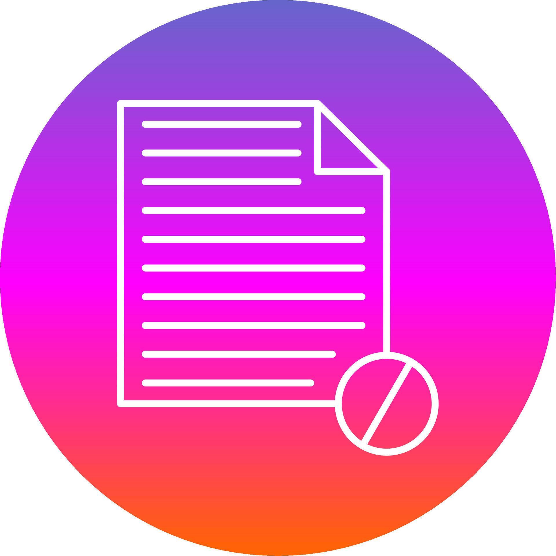 Blocked Line Gradient Circle Icon 38737301 Vector Art at Vecteezy