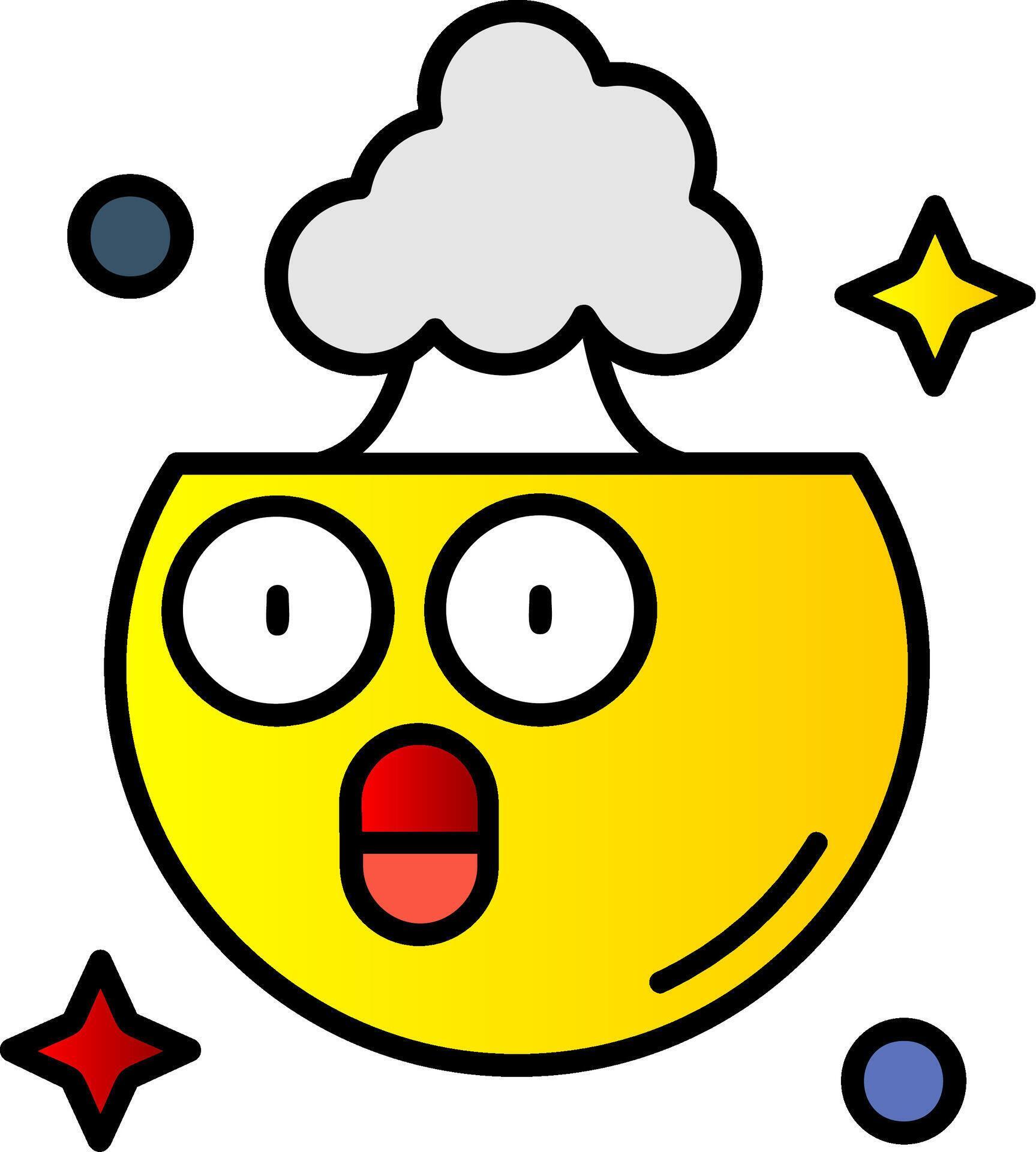 Exploding Filled Gradient Icon 38737897 Vector Art at Vecteezy
