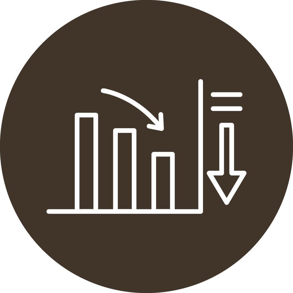 Decrease Vector Icon 38740371 Vector Art at Vecteezy