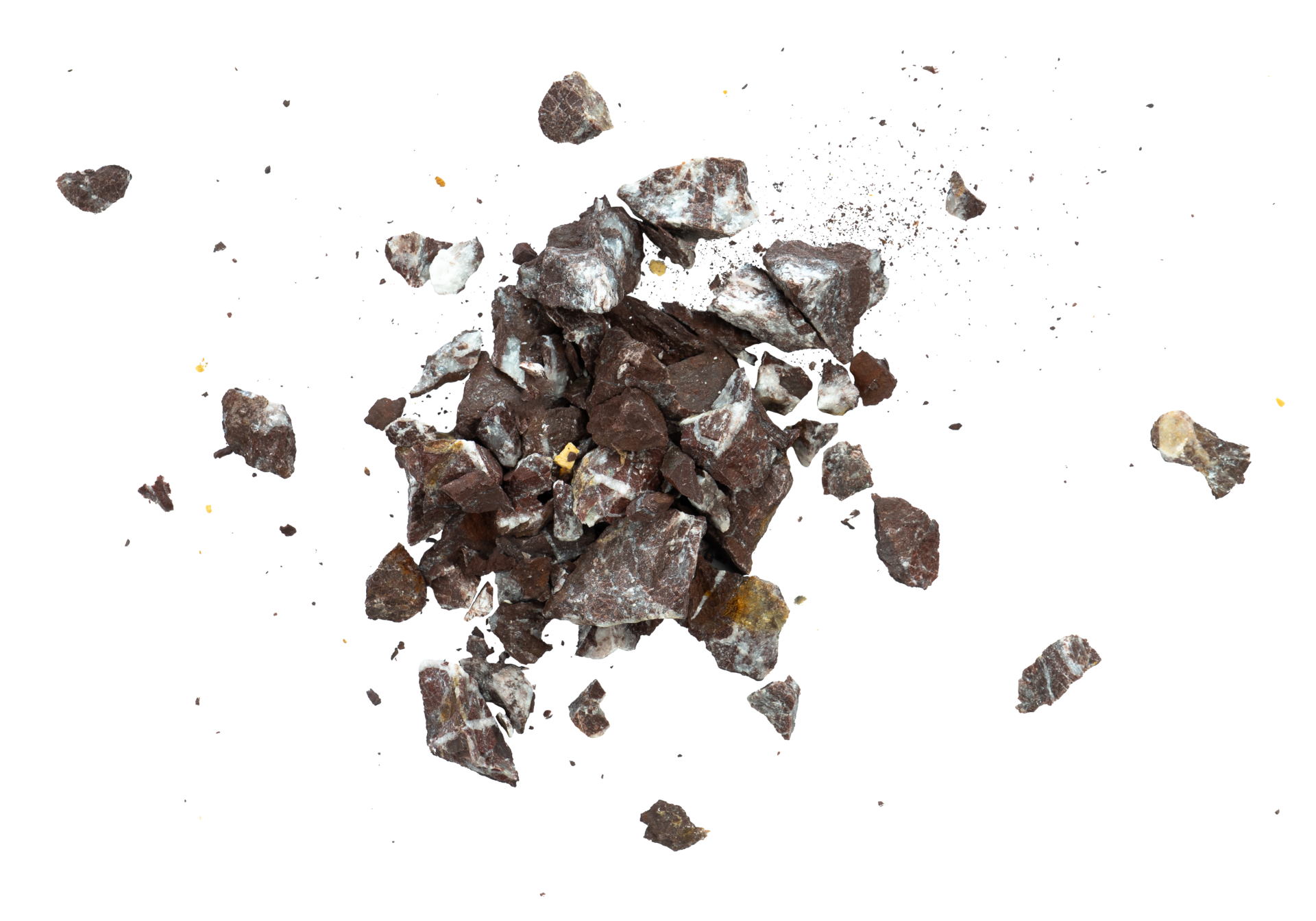 Explosion Of Rock Particle Isolated 38746057 Png