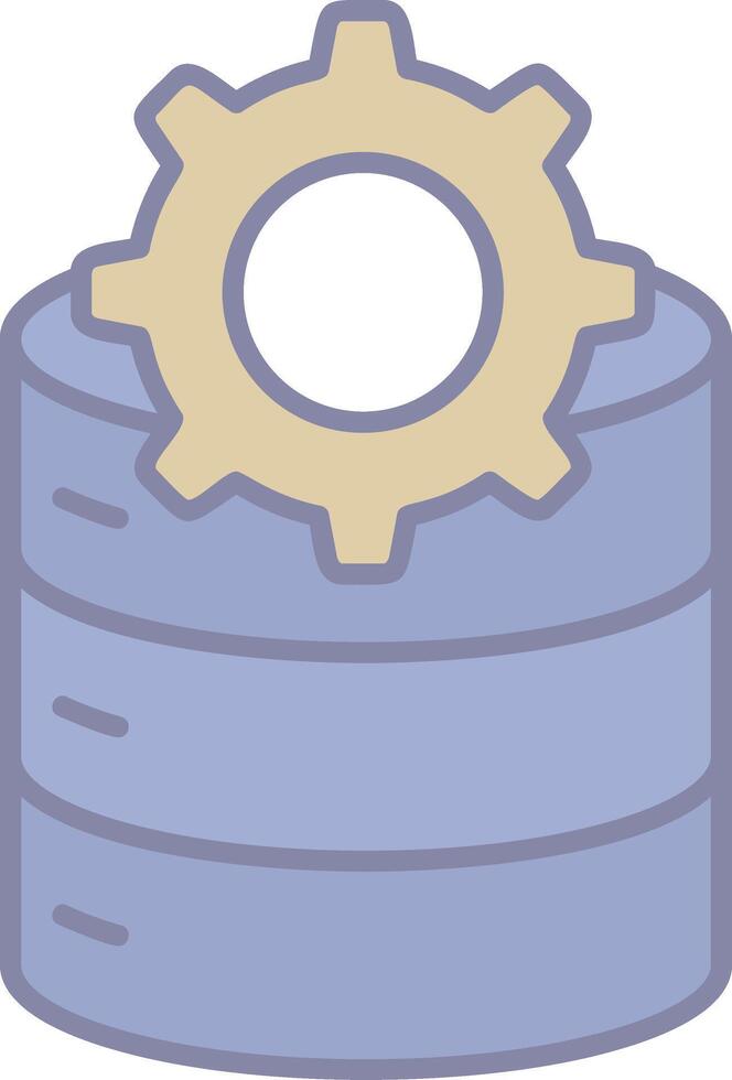 Database Management Line Filled Light Icon 38751308 Vector Art At Vecteezy