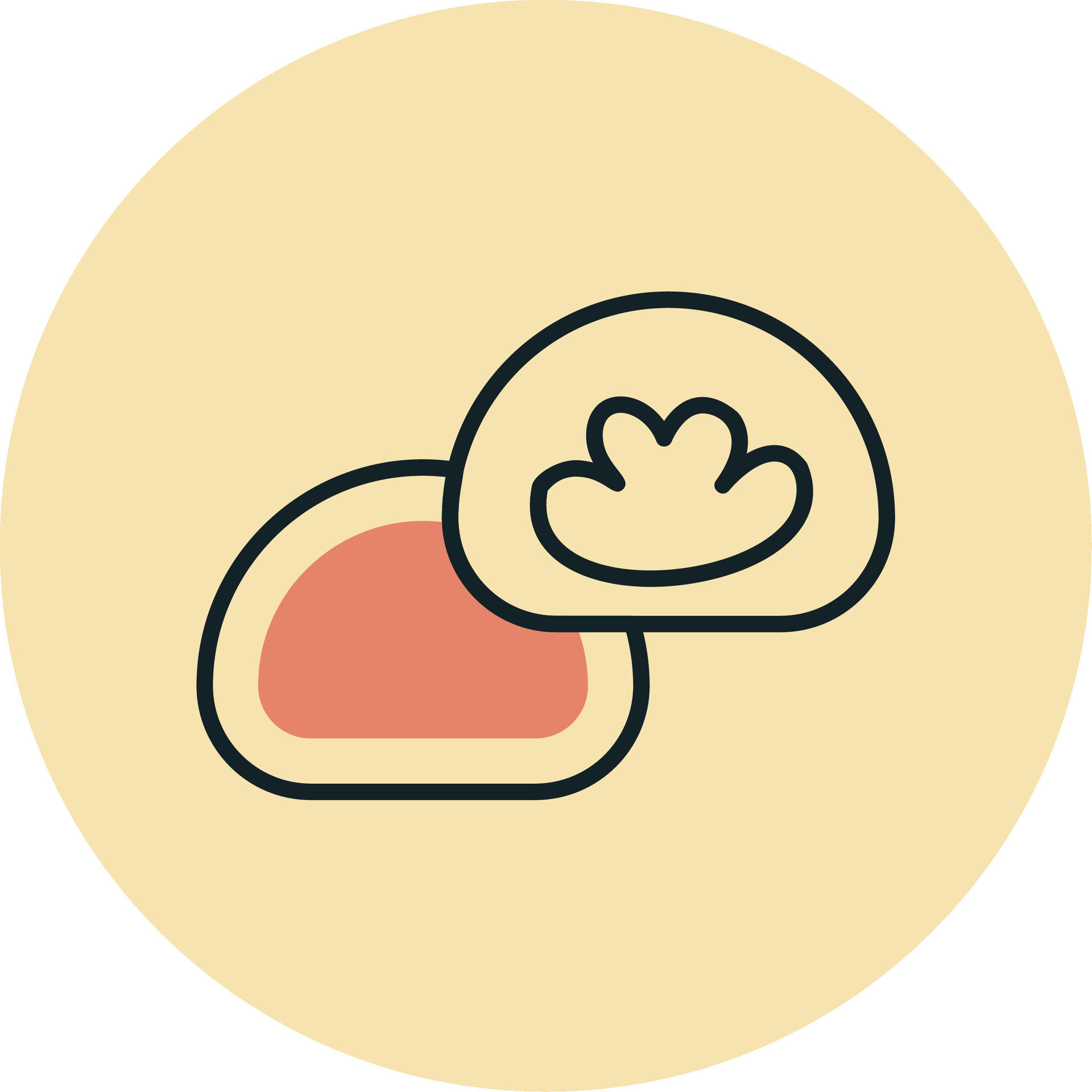 Mochi Vector Icon 38759280 Vector Art At Vecteezy