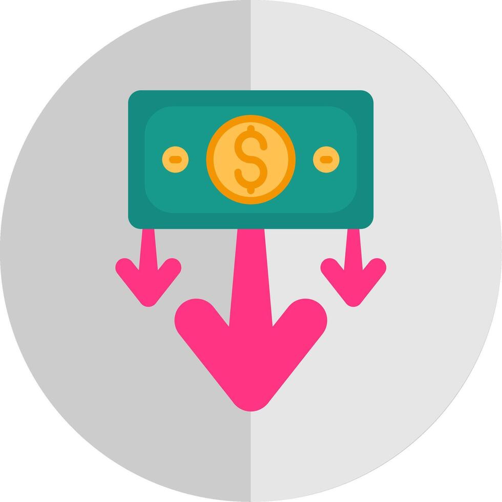 Decrease Flat Scale Icon 38763680 Vector Art at Vecteezy