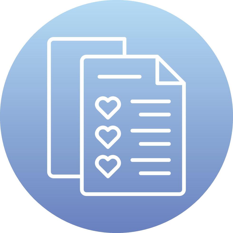 Wishlist Vector Icon 38767772 Vector Art at Vecteezy