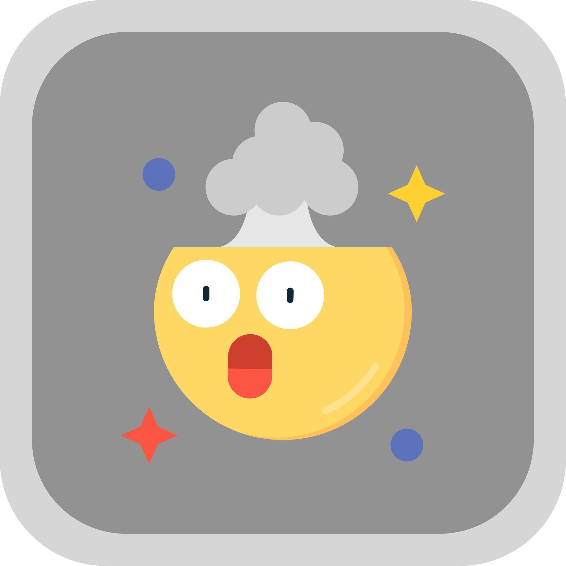 Exploding Flat Round Corner Icon 38769253 Vector Art at Vecteezy