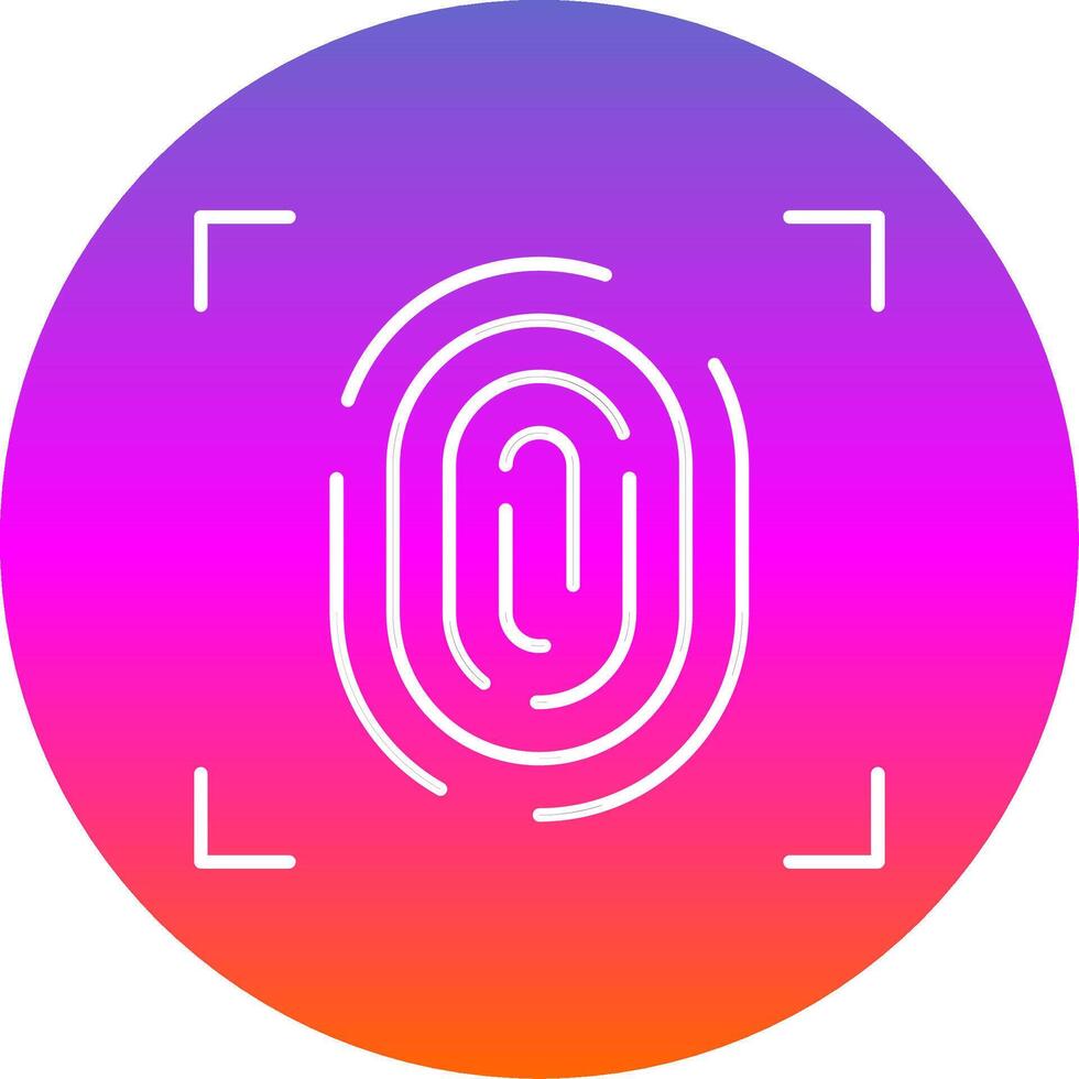 Fingerprint Glyph Gradient Circle Icon 38769679 Vector Art at Vecteezy Fingerprint Glyph Gradient Circle Icon 38769679 Vector Art at Vecteezy