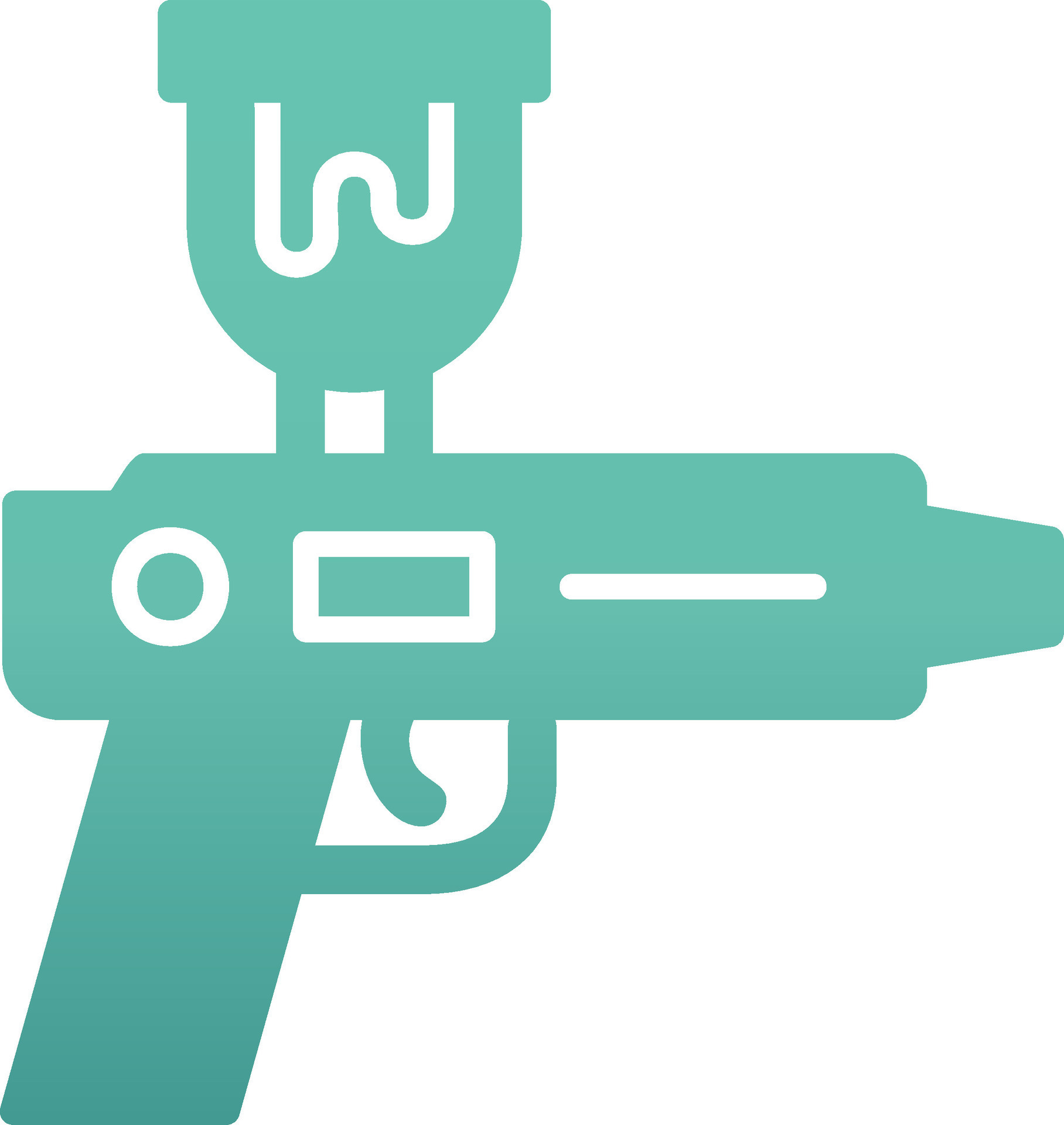 Spray Gun Vector Icon 38779265 Vector Art At Vecteezy