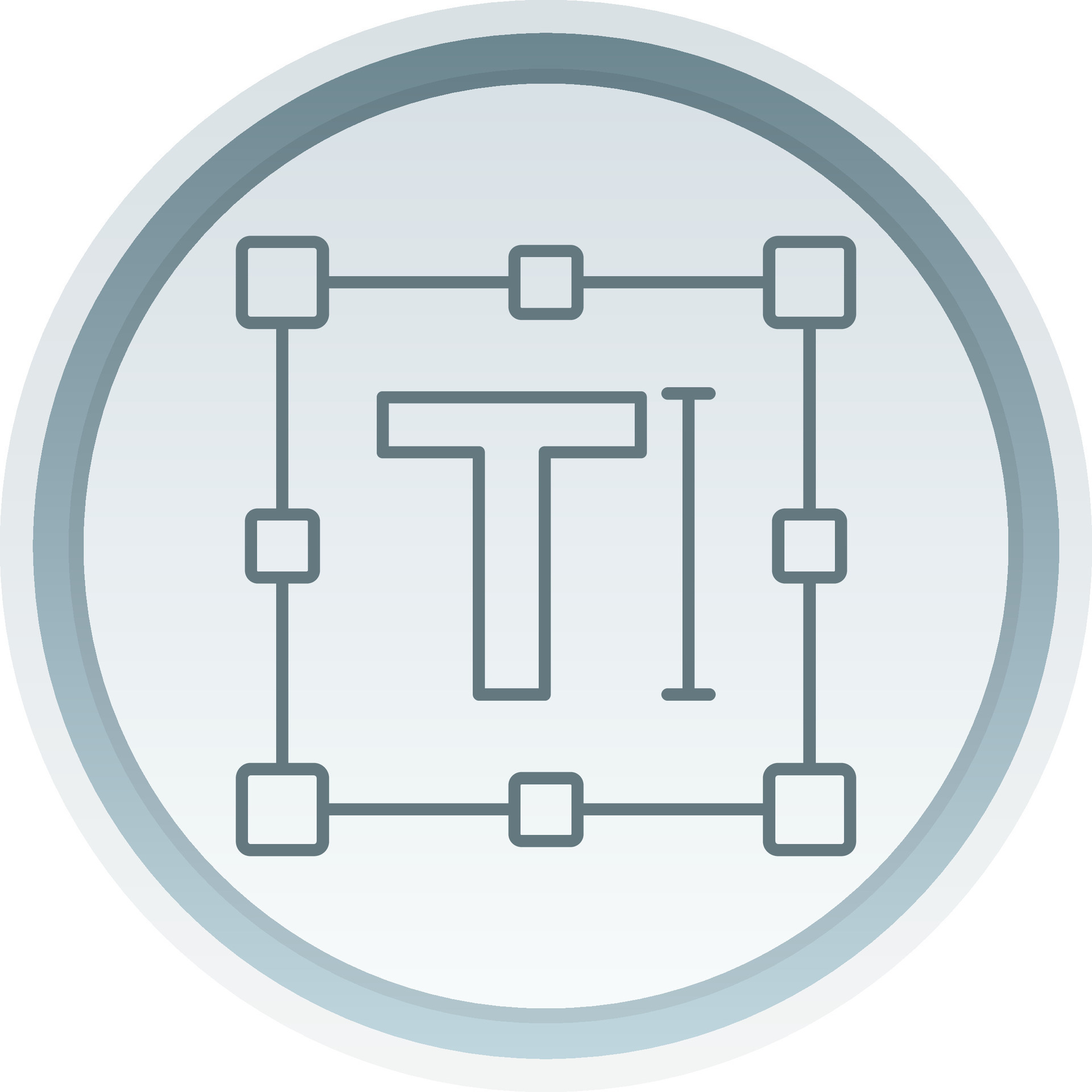 Text Solid button Icon 38795827 Vector Art at Vecteezy