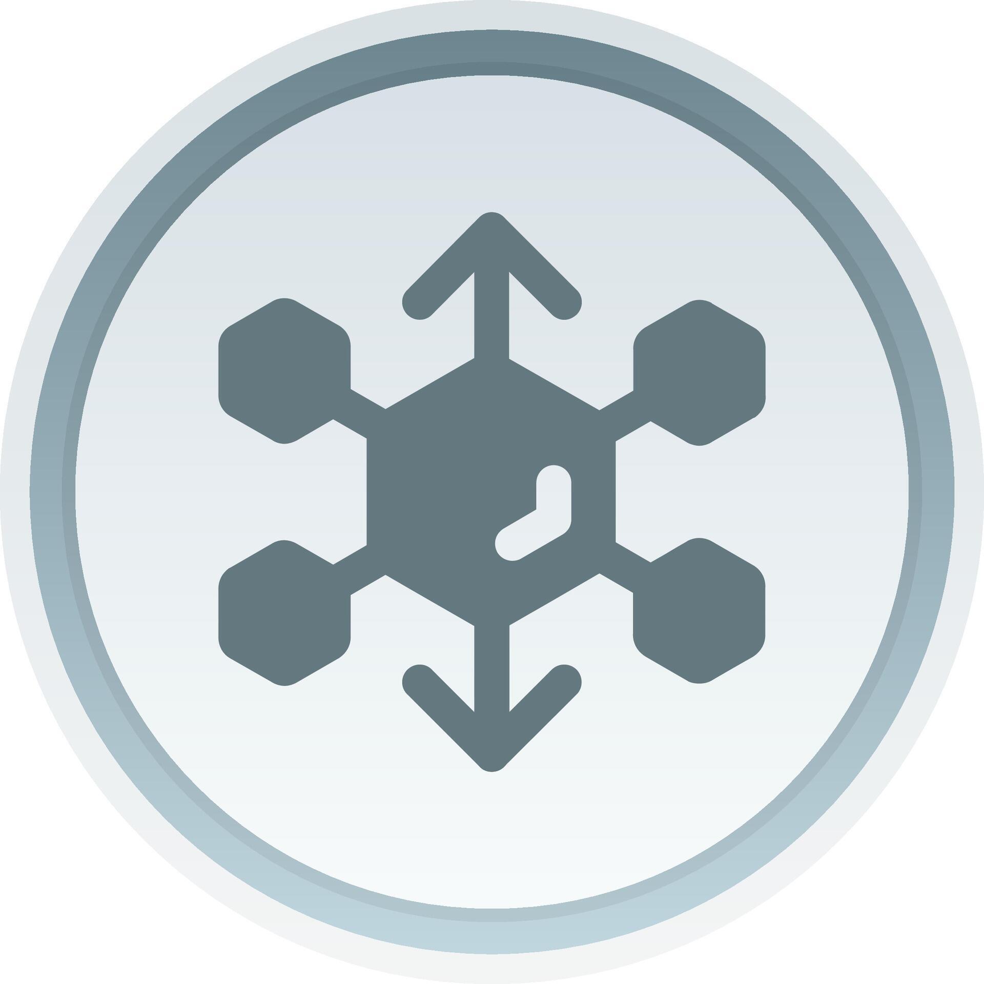 3d scale Solid button Icon 38795859 Vector Art at Vecteezy