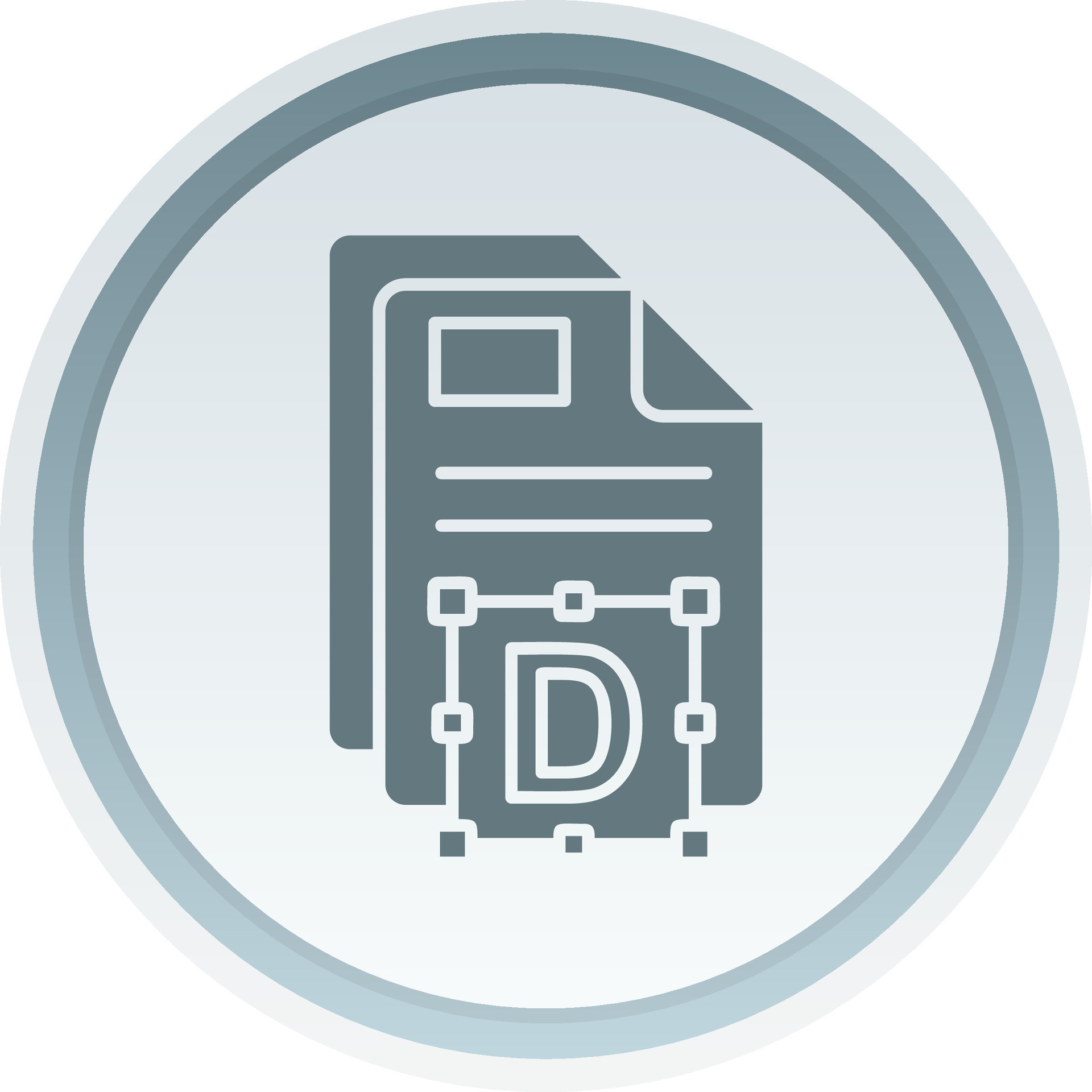 Font Solid button Icon 38795885 Vector Art at Vecteezy