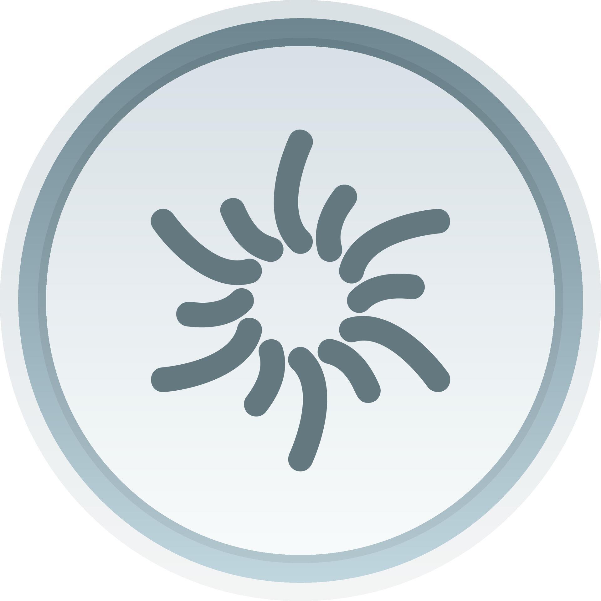 Cyclone Solid button Icon 38795922 Vector Art at Vecteezy