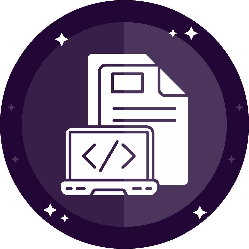Coding Solid badges Icon 38797184 Vector Art at Vecteezy