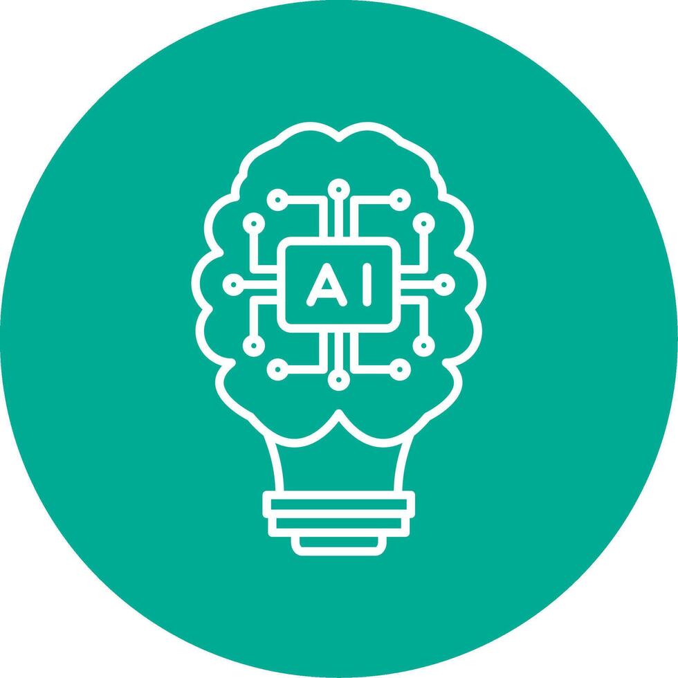 Artificial Intelligence Line Circle color Icon 38798337 Vector Art at ... Artificial Intelligence Line Circle color Icon 38798337 Vector Art at ...
