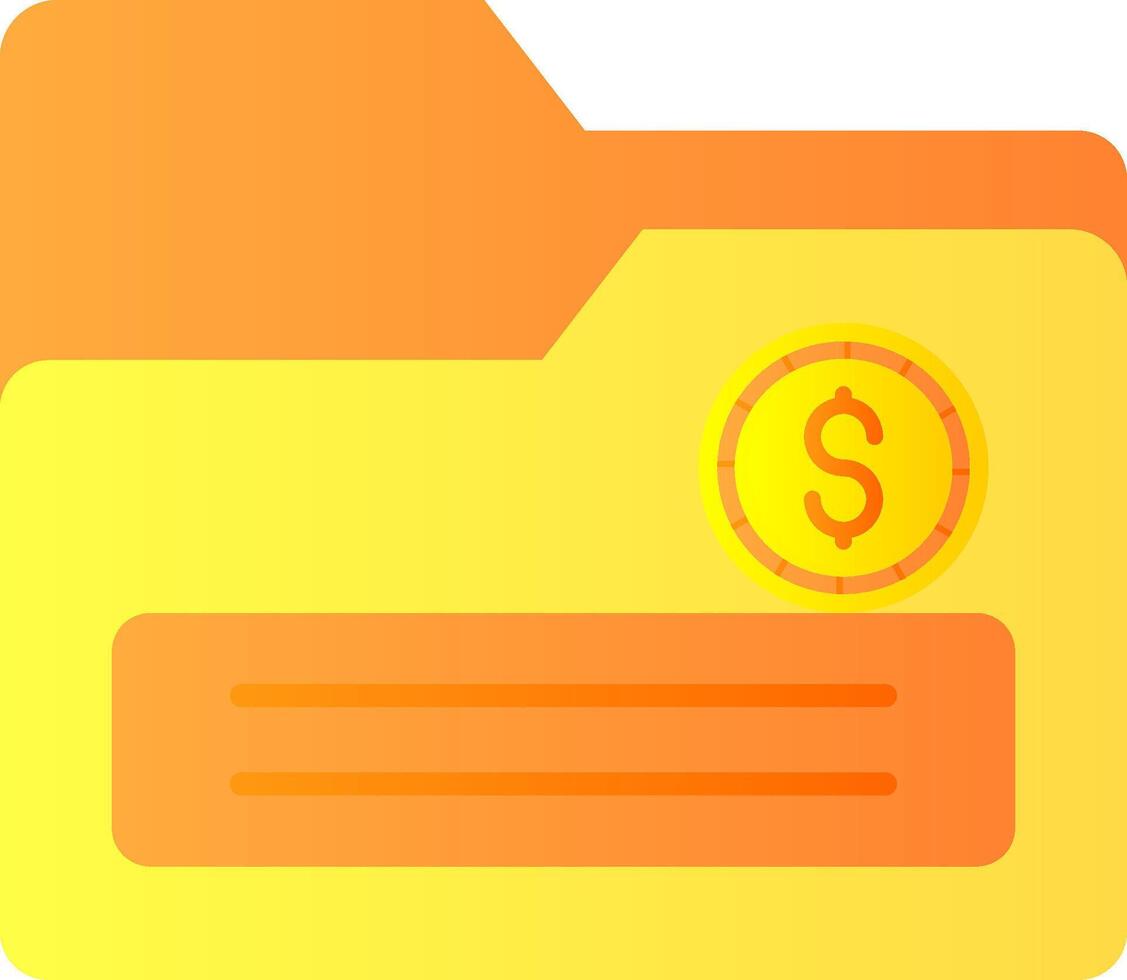 Files Flat Gradient Icon 38799111 Vector Art at Vecteezy