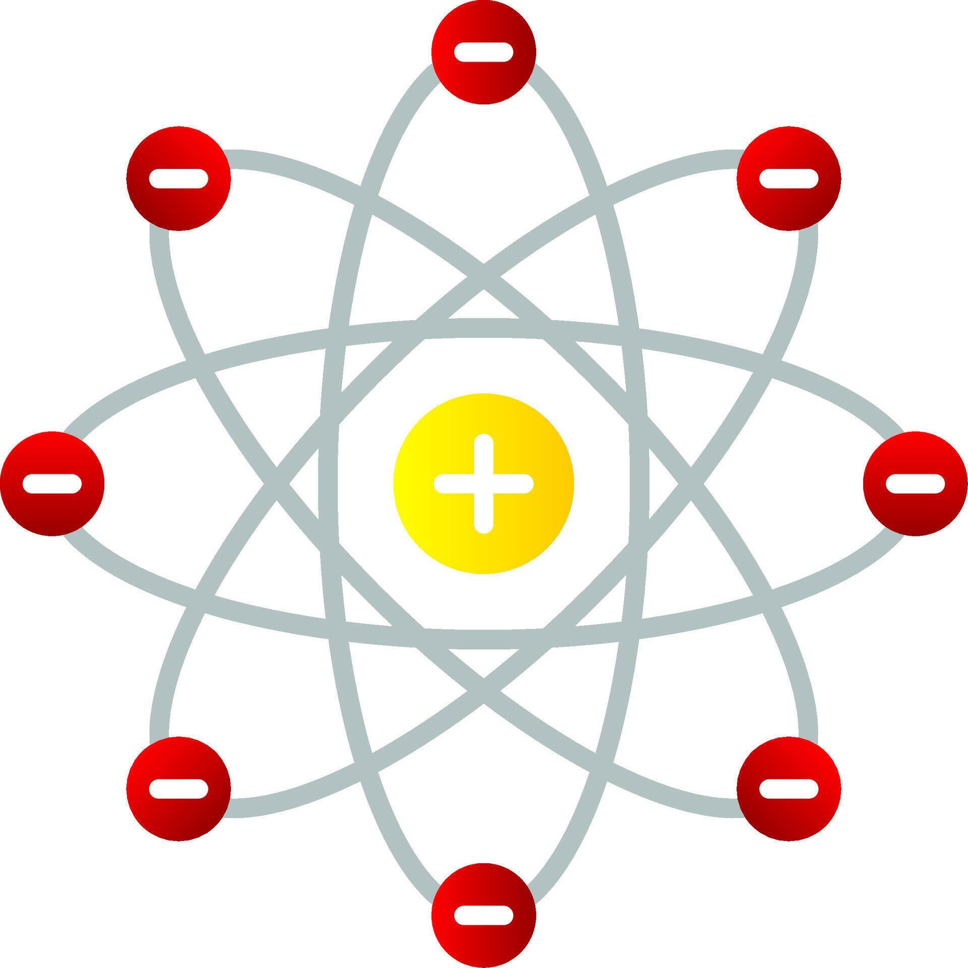 Atom Flat Gradient Icon 38799116 Vector Art at Vecteezy