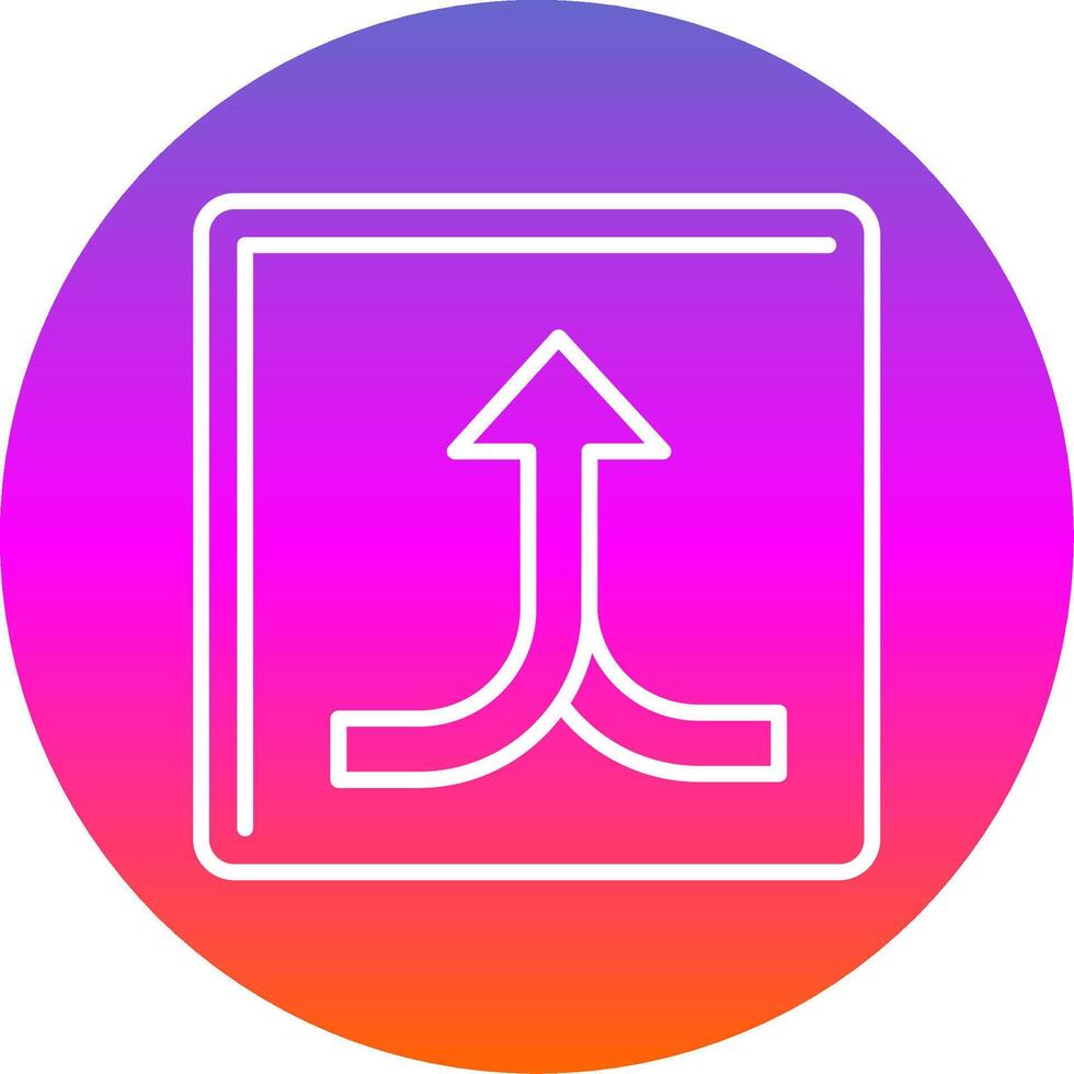 Split Line Gradient Circle Icon 38799613 Vector Art At Vecteezy