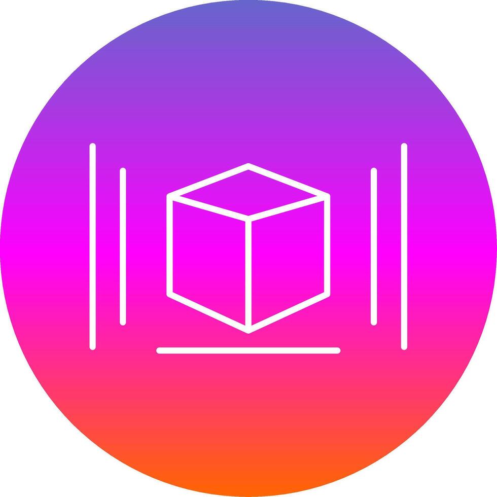 3d Modeling Line Gradient Circle Icon 38799880 Vector Art At Vecteezy
