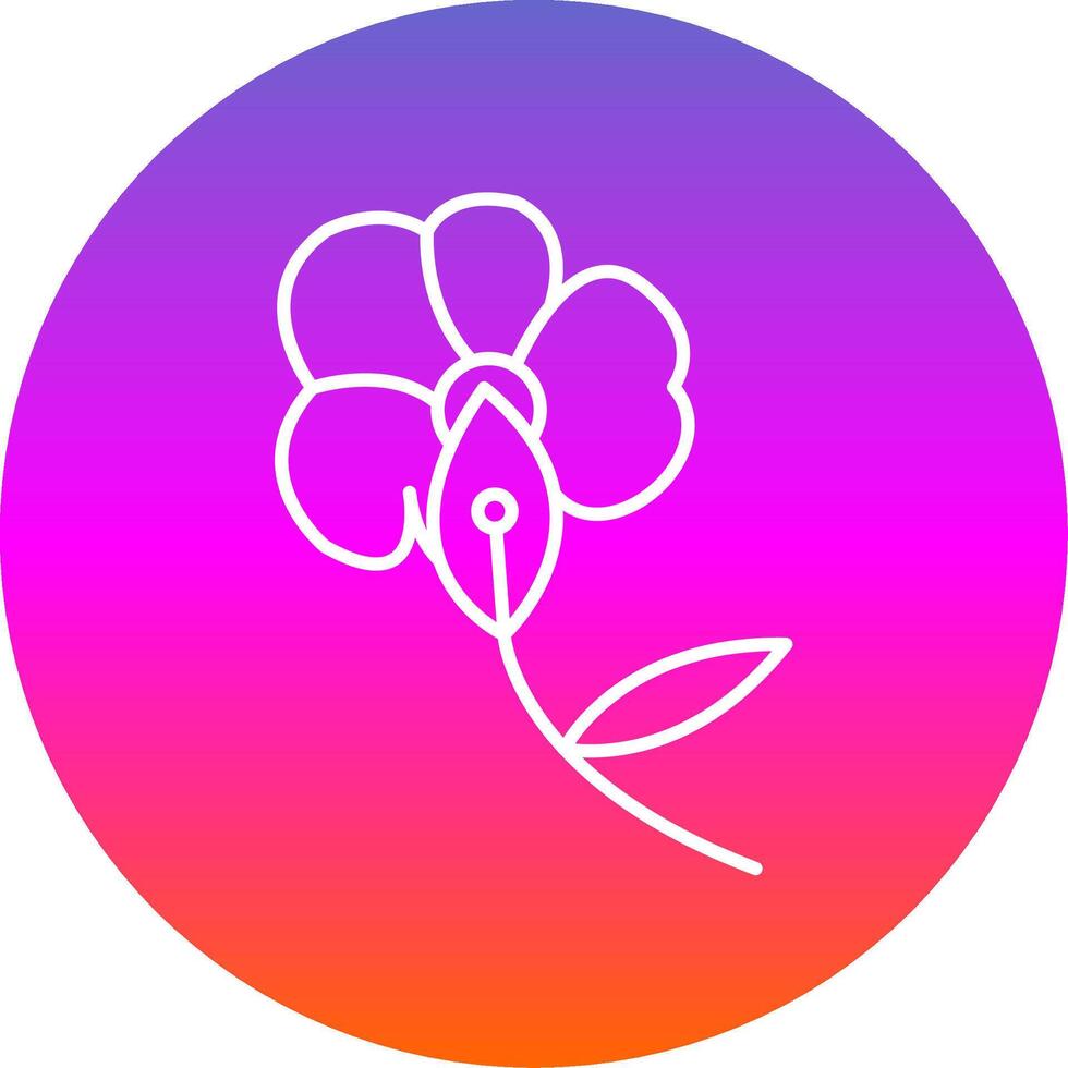 Orchid Line Gradient Circle Icon 38800108 Vector Art at Vecteezy Orchid Line Gradient Circle Icon 38800108 Vector Art at Vecteezy