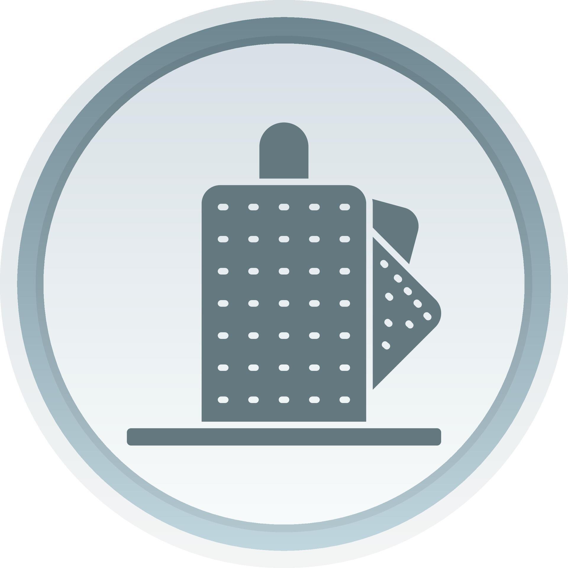 Kitchen Roll Solid button Icon 38802679 Vector Art at Vecteezy