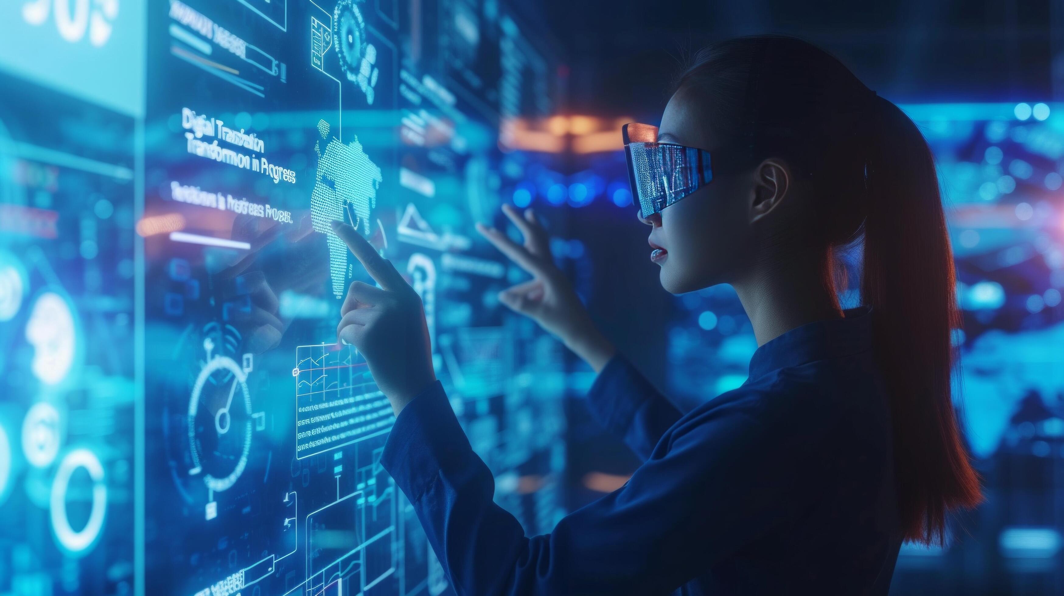 AI generated A corporate leader oversees the implementation of AI ... AI generated A corporate leader oversees the implementation of AI ...
