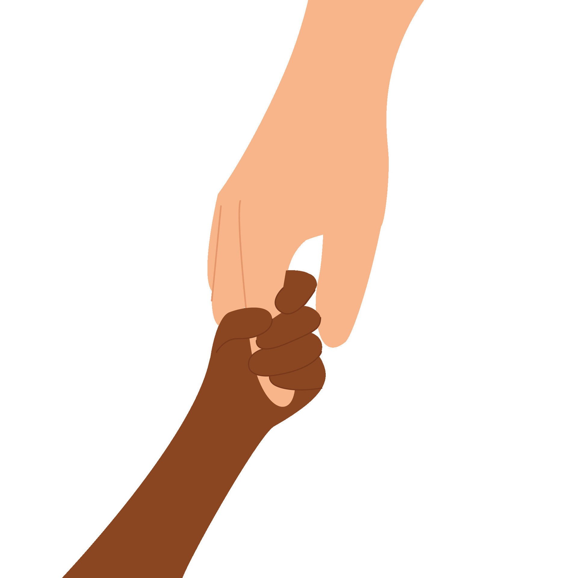 Dark skin tone child holding parents hand. Parents day. Family day ... Dark skin tone child holding parents hand. Parents day. Family day ...