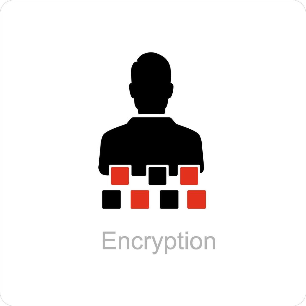 encryption and data icon concept 38822547 Vector Art at Vecteezy