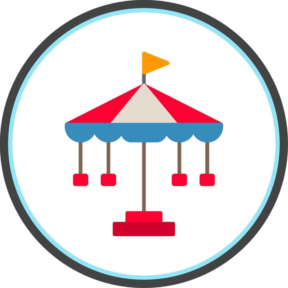 Carousel Flat Circle Icon 38831034 Vector Art at Vecteezy