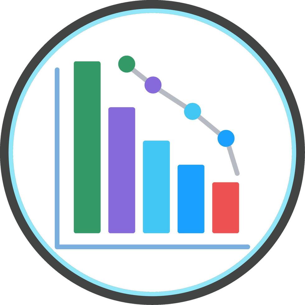 Decrease Flat Circle Icon 38833490 Vector Art at Vecteezy