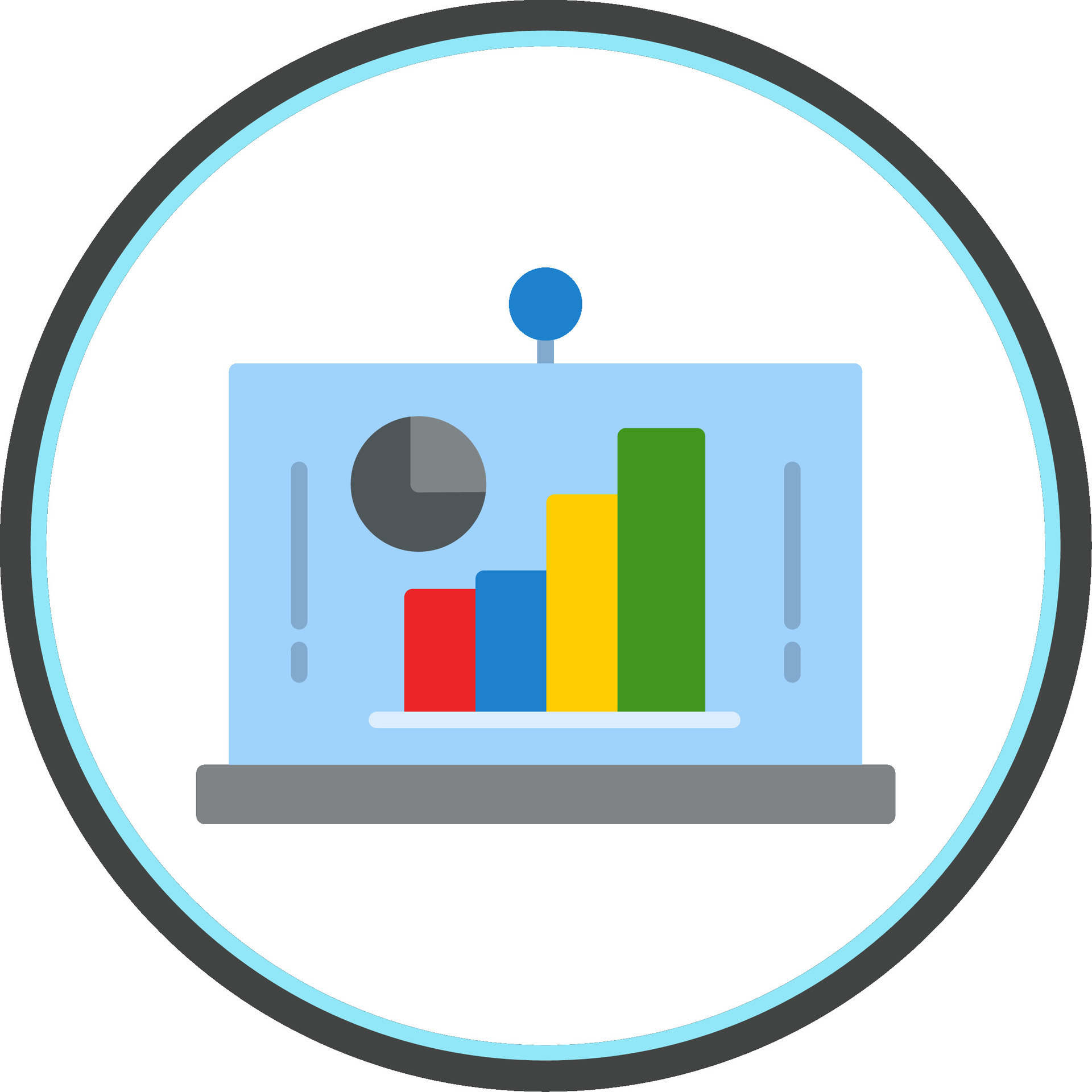 Analytics Flat Circle Icon 38833681 Vector Art at Vecteezy Analytics Flat Circle Icon 38833681 Vector Art at Vecteezy