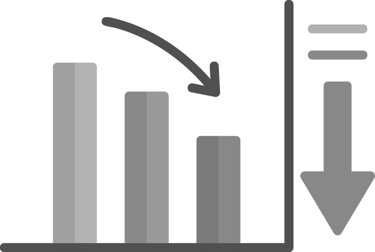 Decrease Vector Icon 38836444 Vector Art at Vecteezy