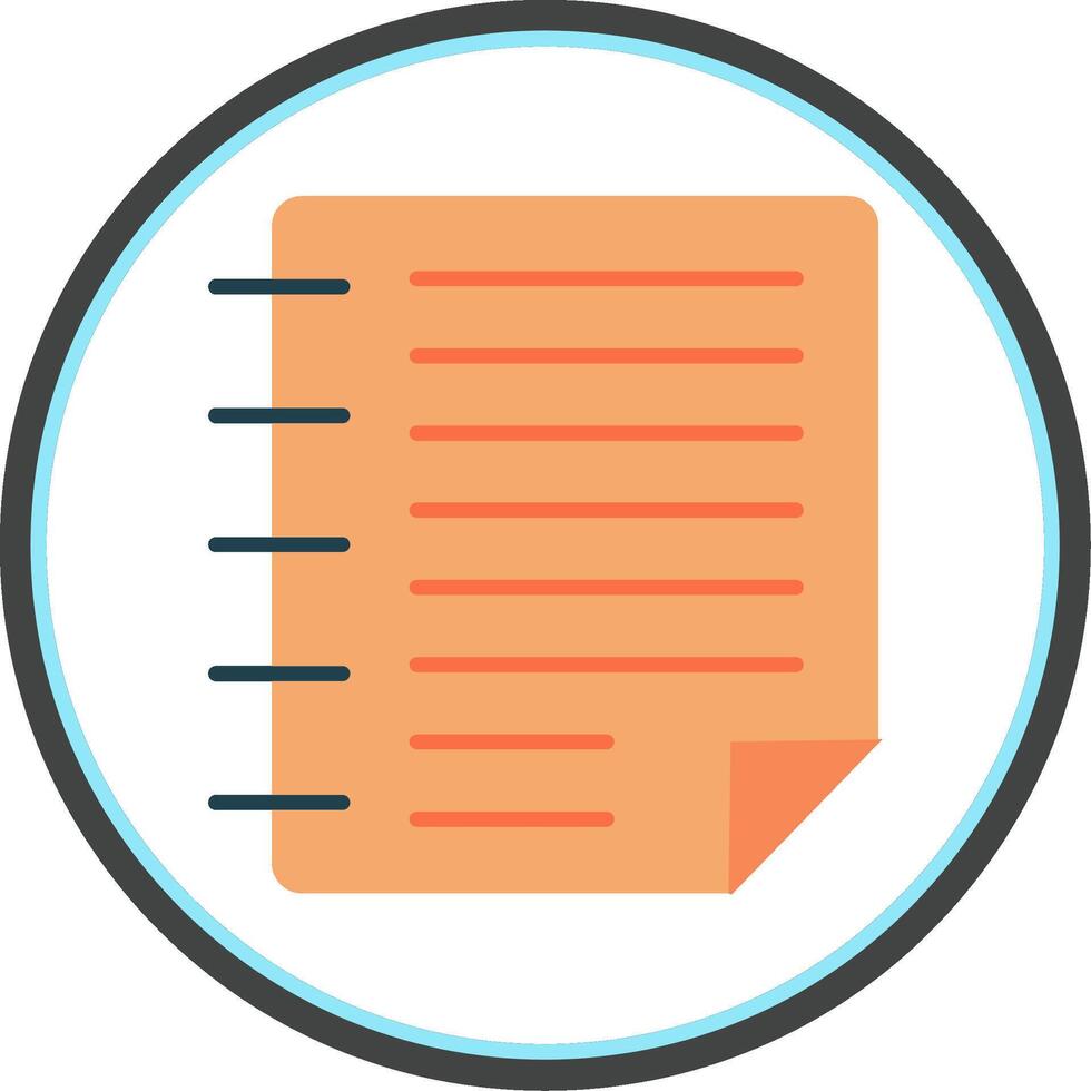 Task Flat Circle Icon 38837941 Vector Art at Vecteezy