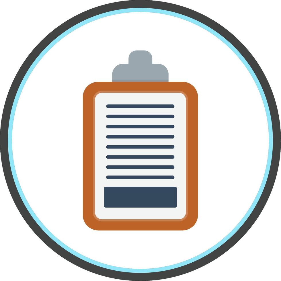 Task Flat Circle Icon 38837955 Vector Art at Vecteezy