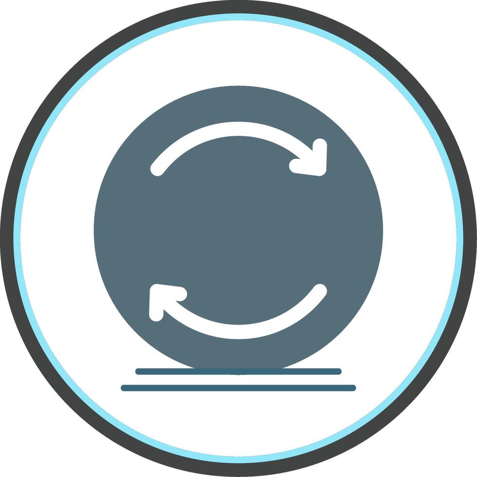 Reload Flat Circle Icon 38838056 Vector Art at Vecteezy