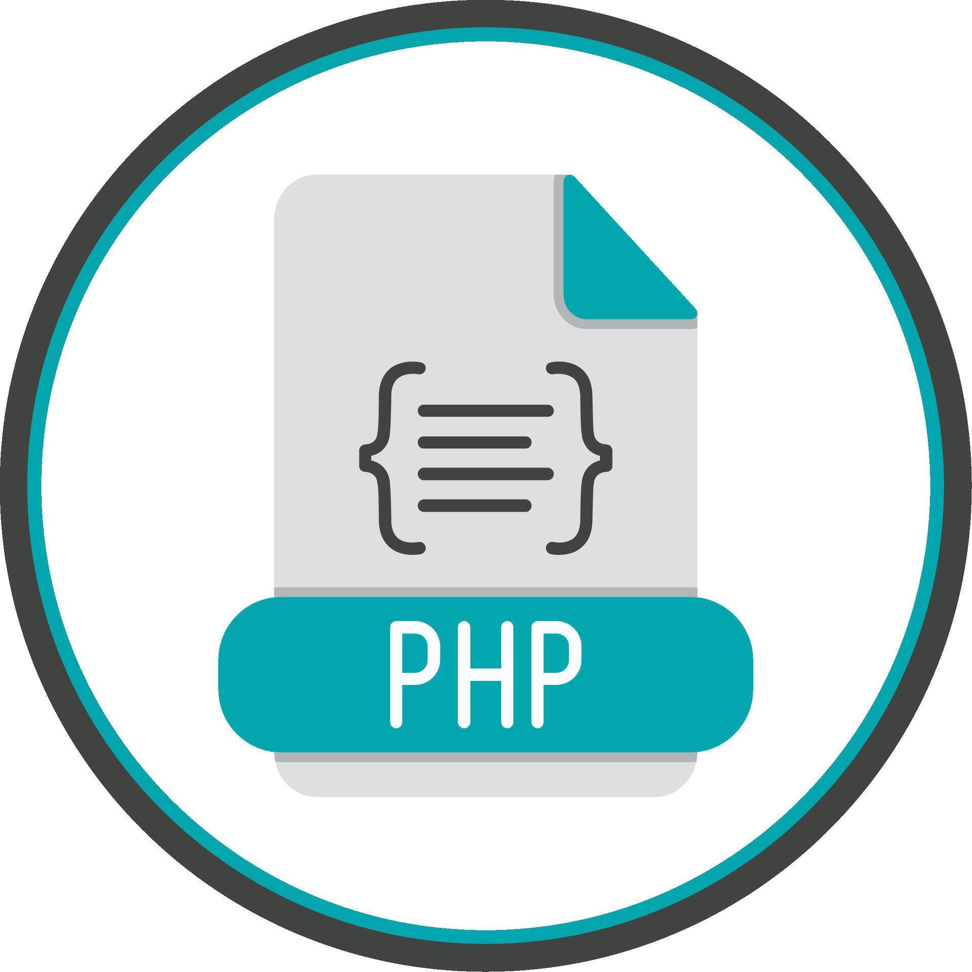 Php Flat Circle Icon 38839034 Vector Art at Vecteezy