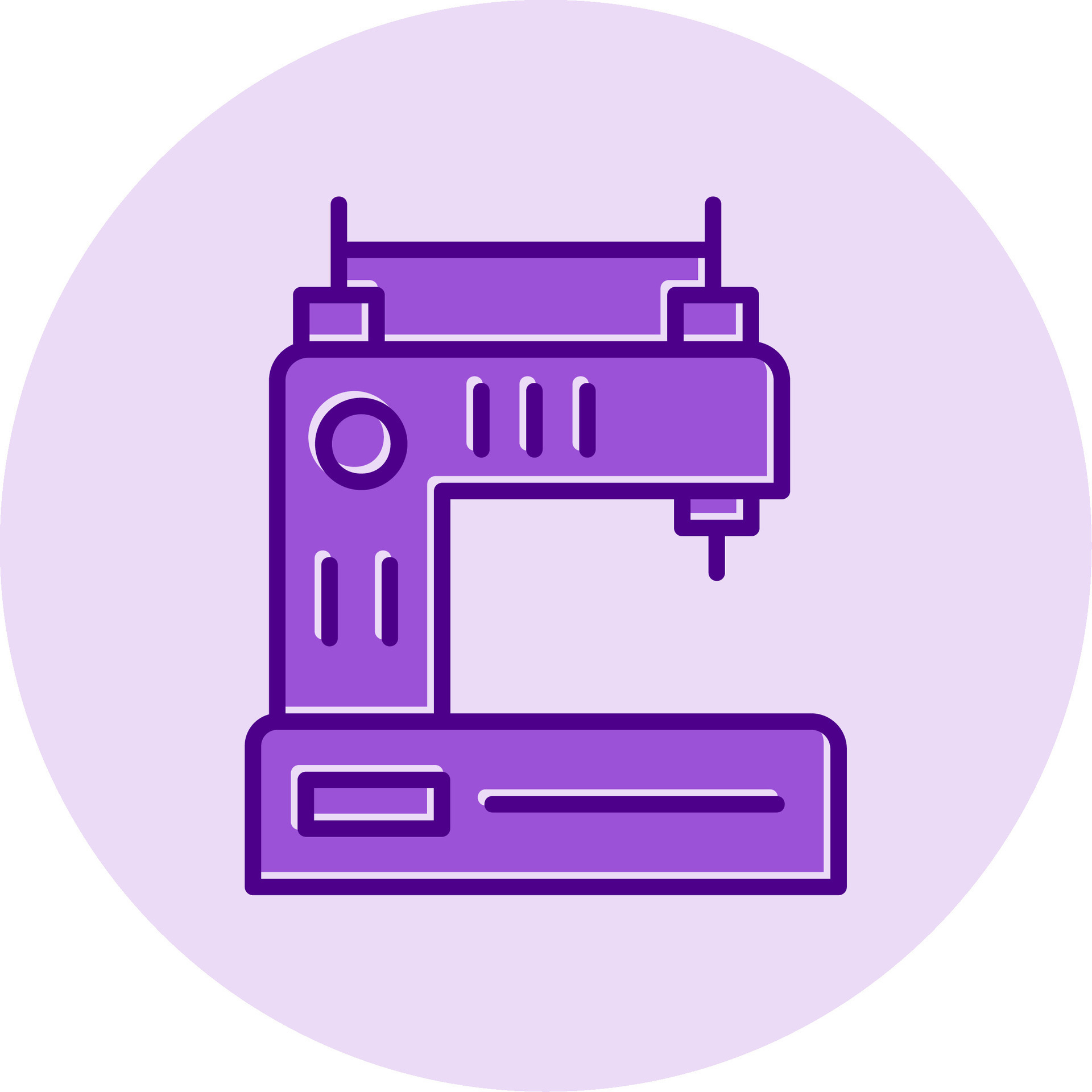Sewing Machine Vector Icon 38867333 Vector Art At Vecteezy