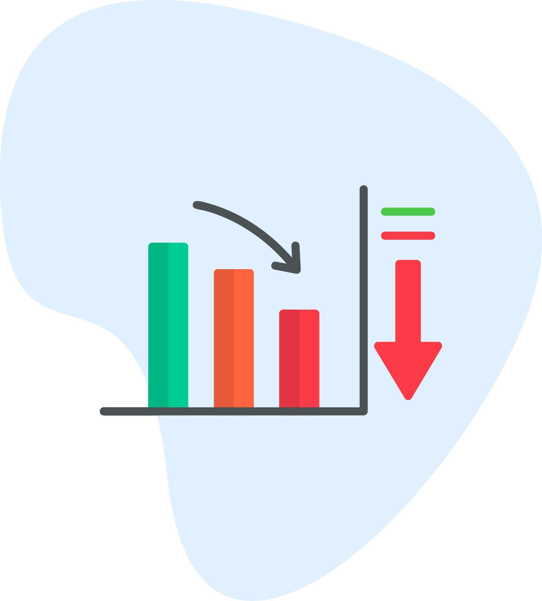 Decrease Vector Icon 38869848 Vector Art at Vecteezy