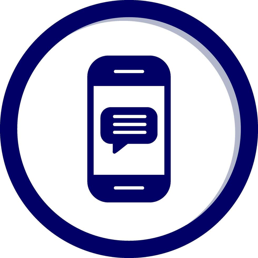 Phone Message Vector Icon 38872889 Vector Art At Vecteezy